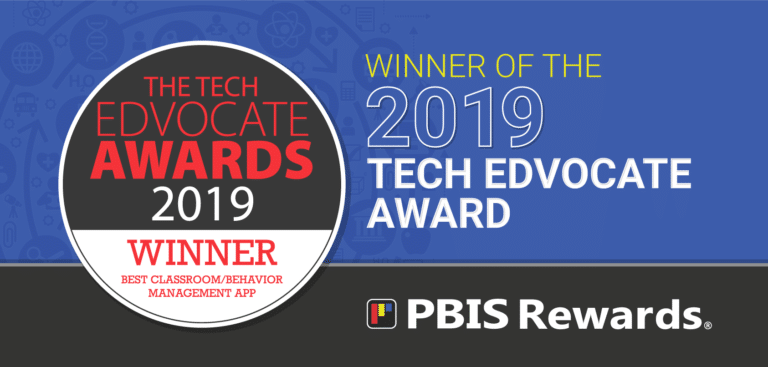 PBIS Rewards wins the 2019 Best Classroom/Behavior Management App