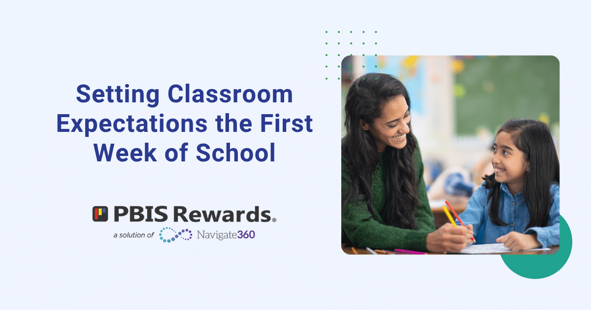 Setting Classroom Expectations the First Week of School - PBIS Rewards